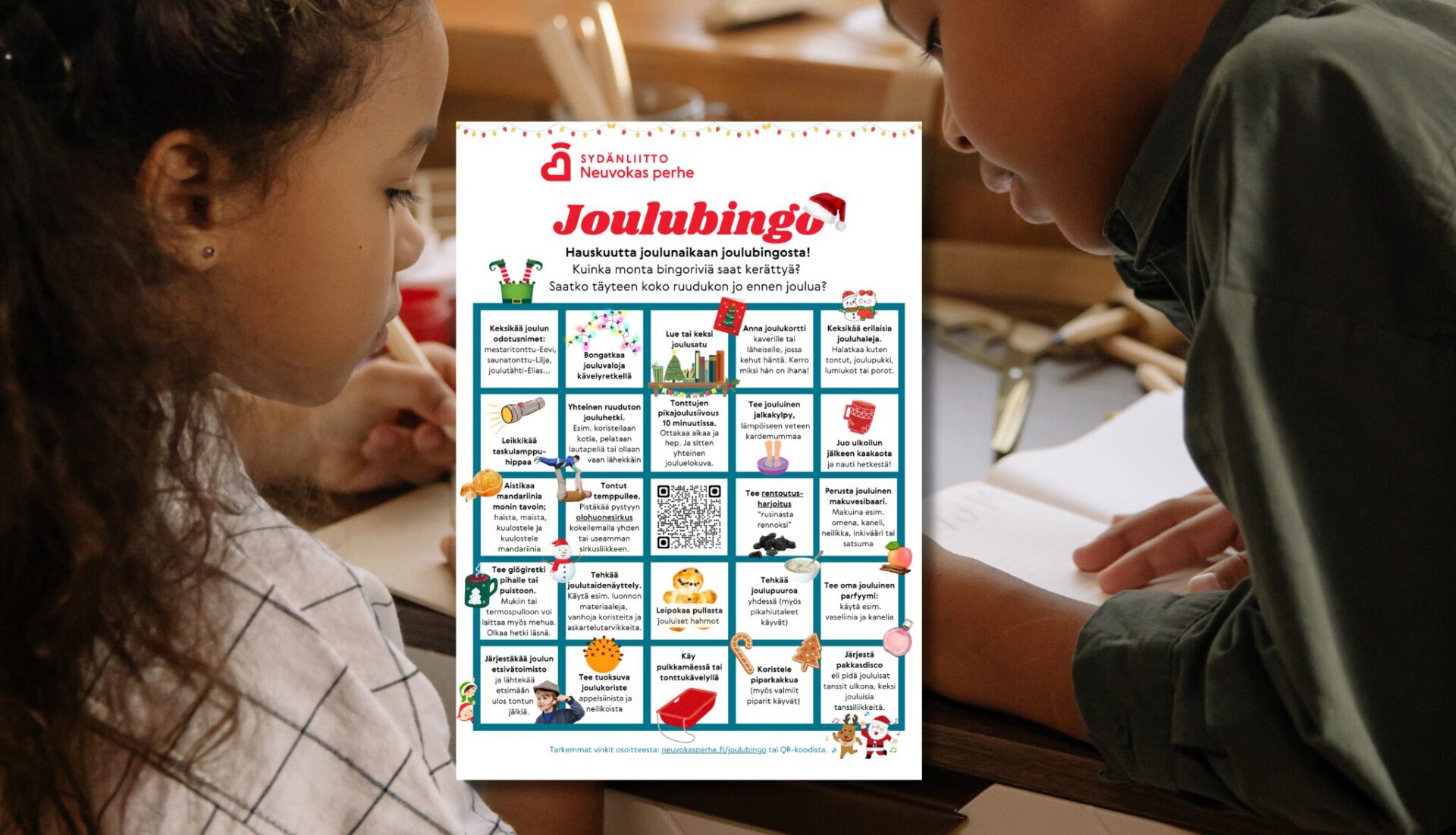 Joulubingo - ideoita tekemiseen joulun aikaan - Neuvokas perhe